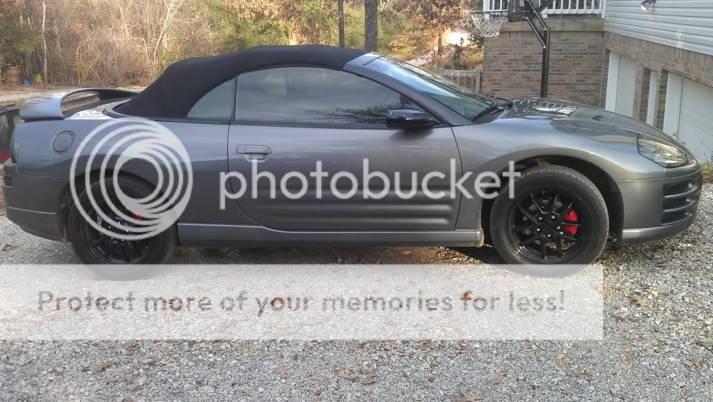 2002 blacked out spyder gt | Mitsubishi Eclipse 3G Club