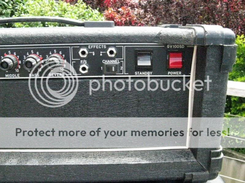 100w KMD GV100SD & 4x12 Plessey C12P