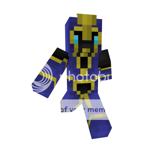 Blue-Robed Mage Minecraft Skin